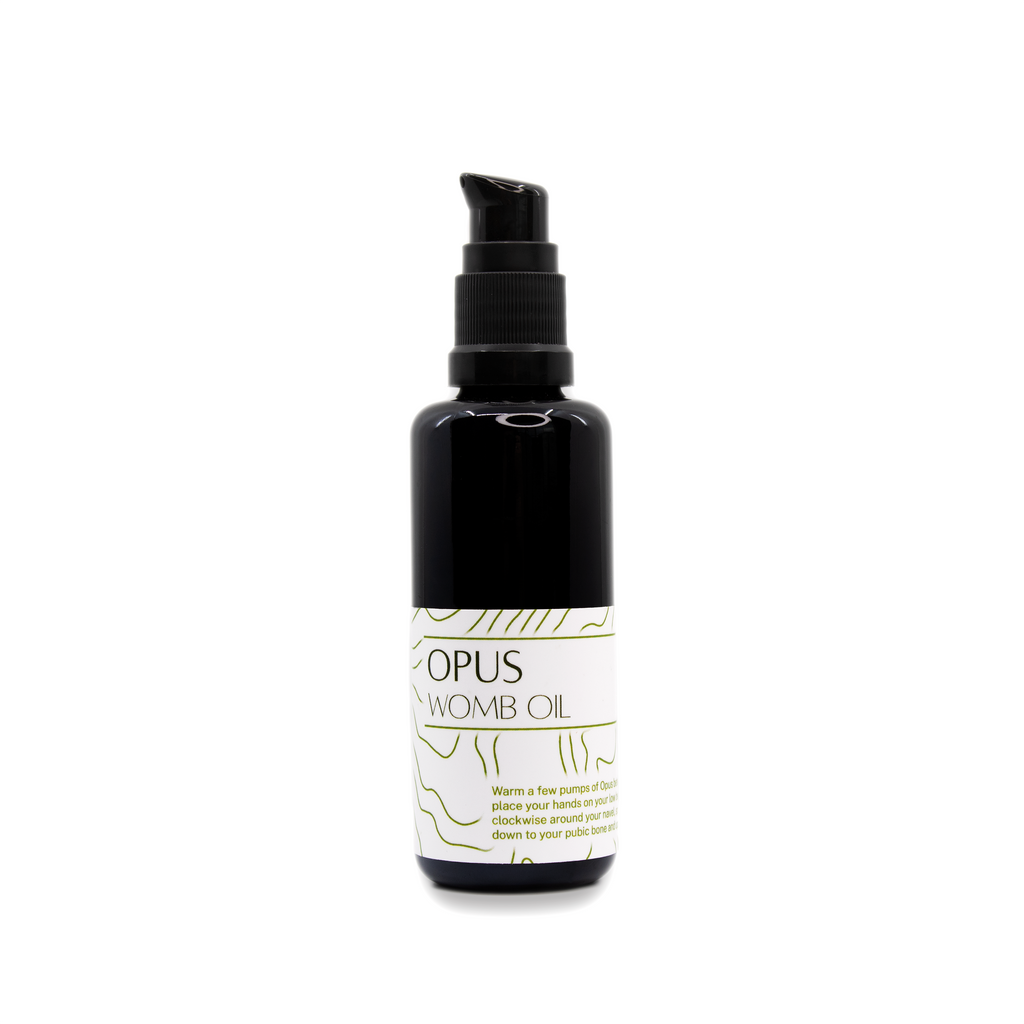 Opus Womb Oil – Nourishing Pelvic Massage Oil for Flow & Relaxation ...
